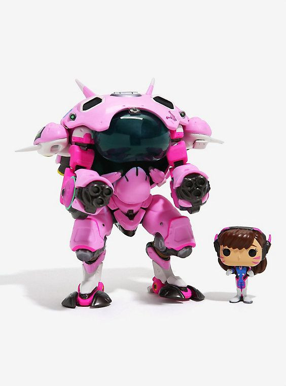 Мини-фигурка Дива и Мека - Overwatch D.VA with Meka 15 см - Уценка ...