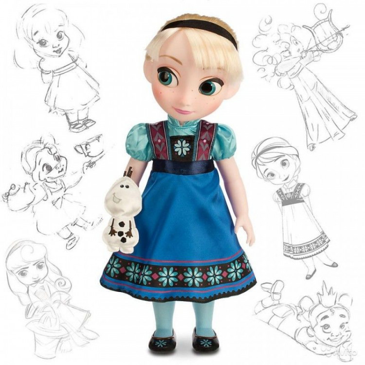 Кукла Эльза - Frozen Elsa Disney Animator's collection (40см) купить в ...