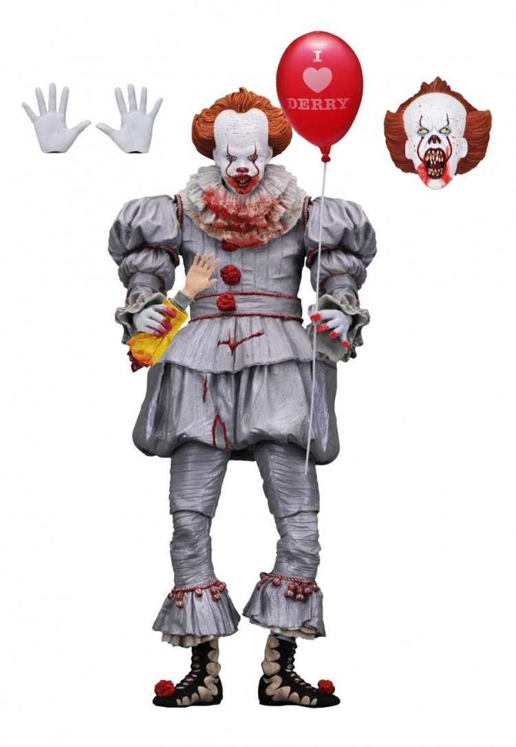 Фигурка Пеннивайза - IT Ultimate Pennywise 2017 I Heart Derry купить в ...