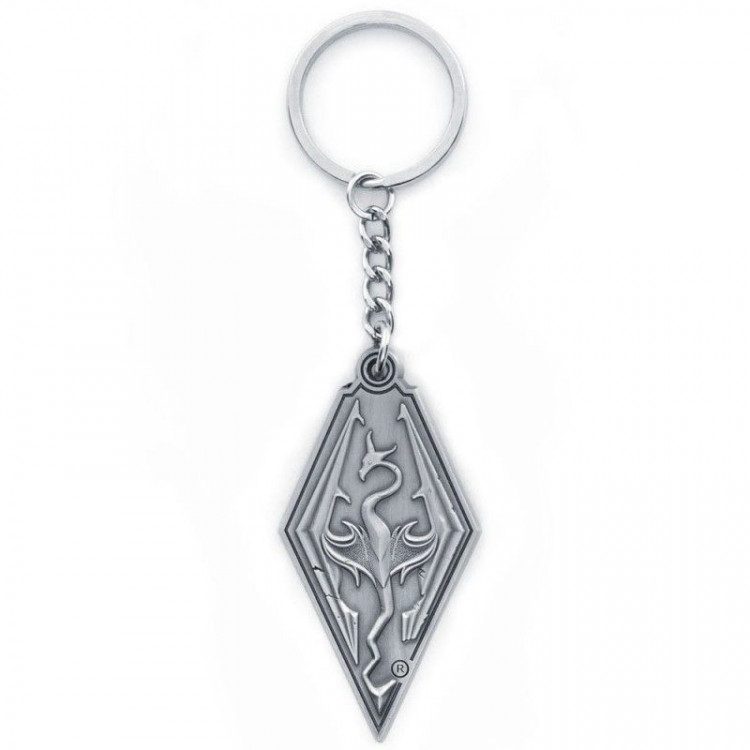 Брелок Skyrim Keychain - Dragon Symbol купить в интернет-магазине Джей Той