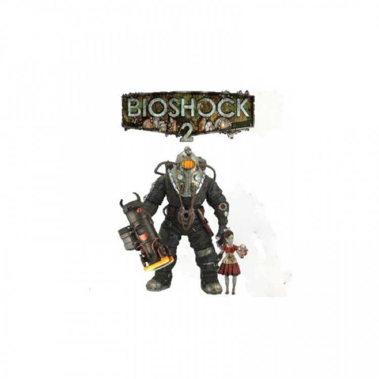 Фигурка Биошок 2 - Алекс Синклер (Омега) и Маленькая сестричка (19см ...
